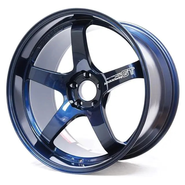 Advan Racing GT Premium Version Titanium Blue Wheel (20x10.5 5-114.3 +24)