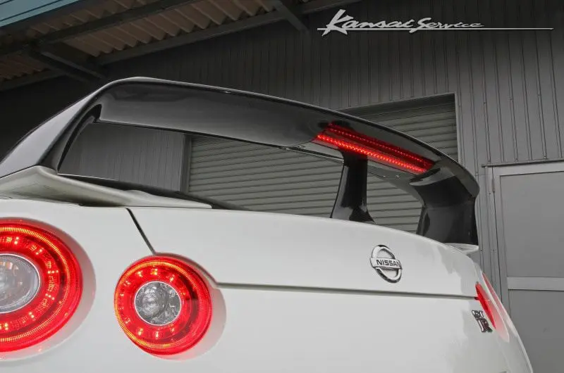 Kansai Service Carbon High Mount Rear Wing for R35 Nissan GT-R
