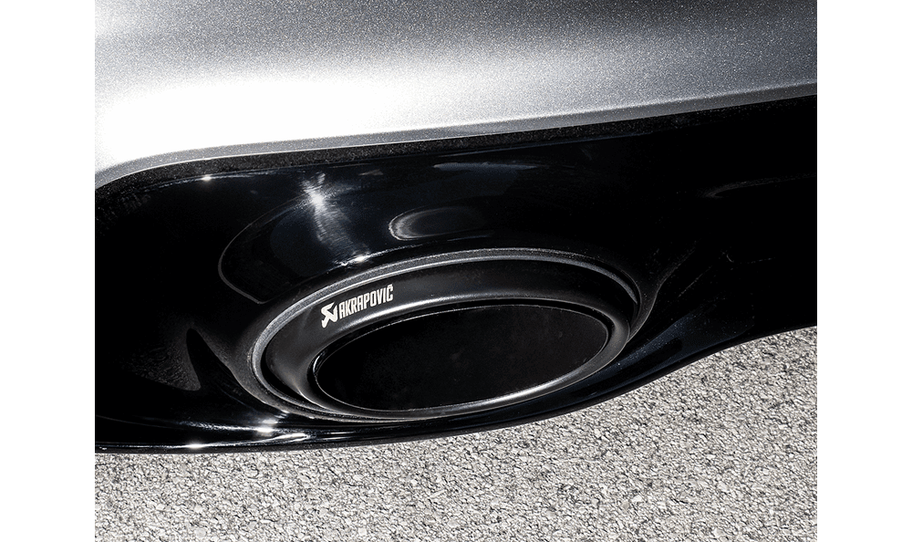 Akrapovic Black Titanium Tail Pipe Set for 992 Porsche 911 Turbo & Turbo S