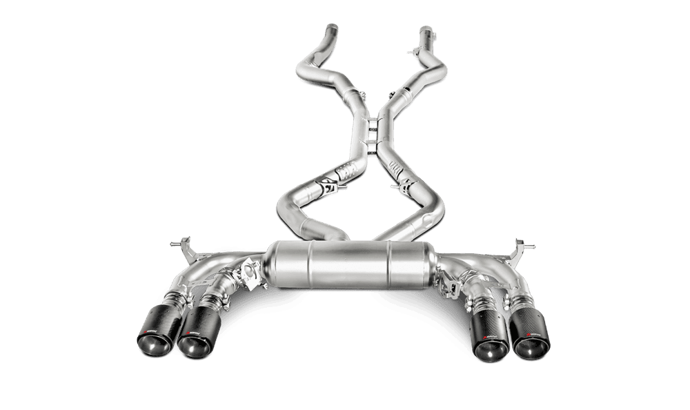 Akrapovic Evolution Line Titanium Exhaust System w/ Carbon Fiber Tail ...