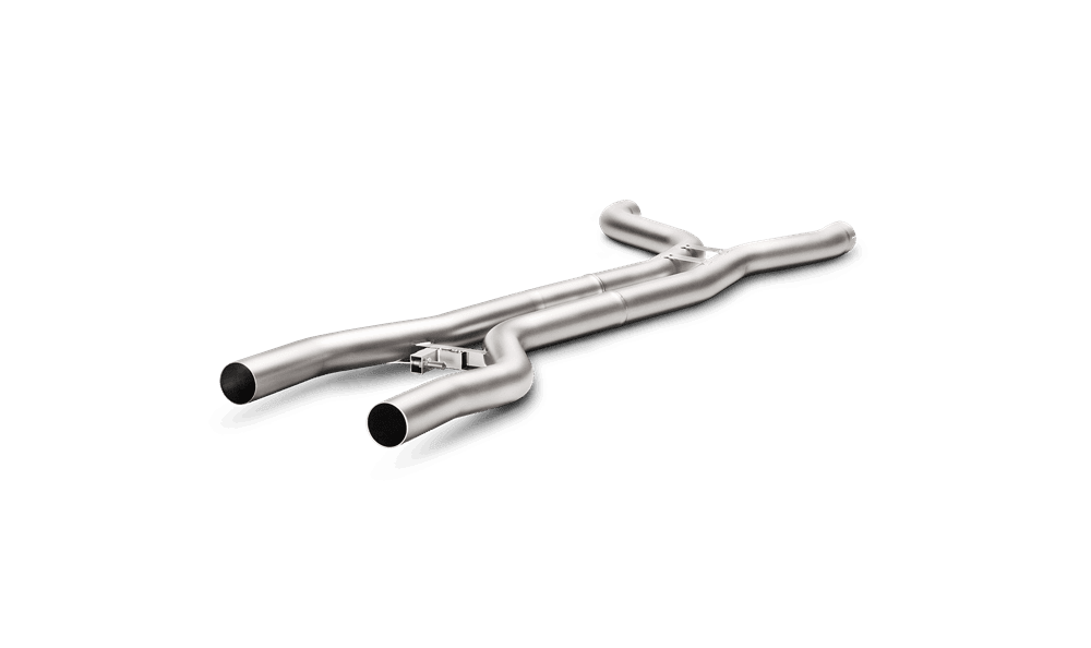 Akrapovic Evolution Titanium Link Pipe Set for 958.2 Porsche Cayenne ...