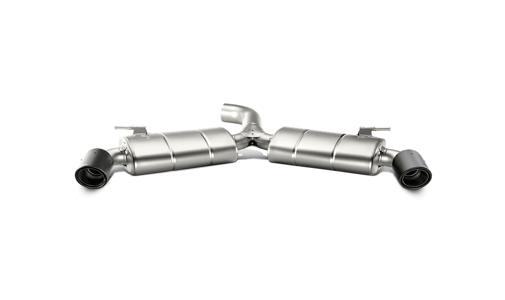 Akrapovic Slip-On Line Titanium Exhaust System w/ Carbon Fiber Tail ...