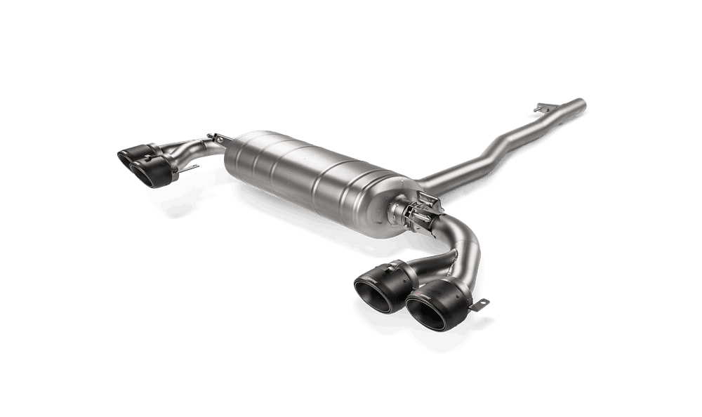 Akrapovic Slip-On Line Titanium Exhaust System w/ Carbon Titanium Tail ...