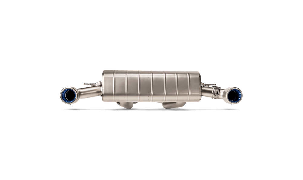 Akrapovic Slip-On Line Titanium Exhaust System w/ Titanium Tail Pipes ...