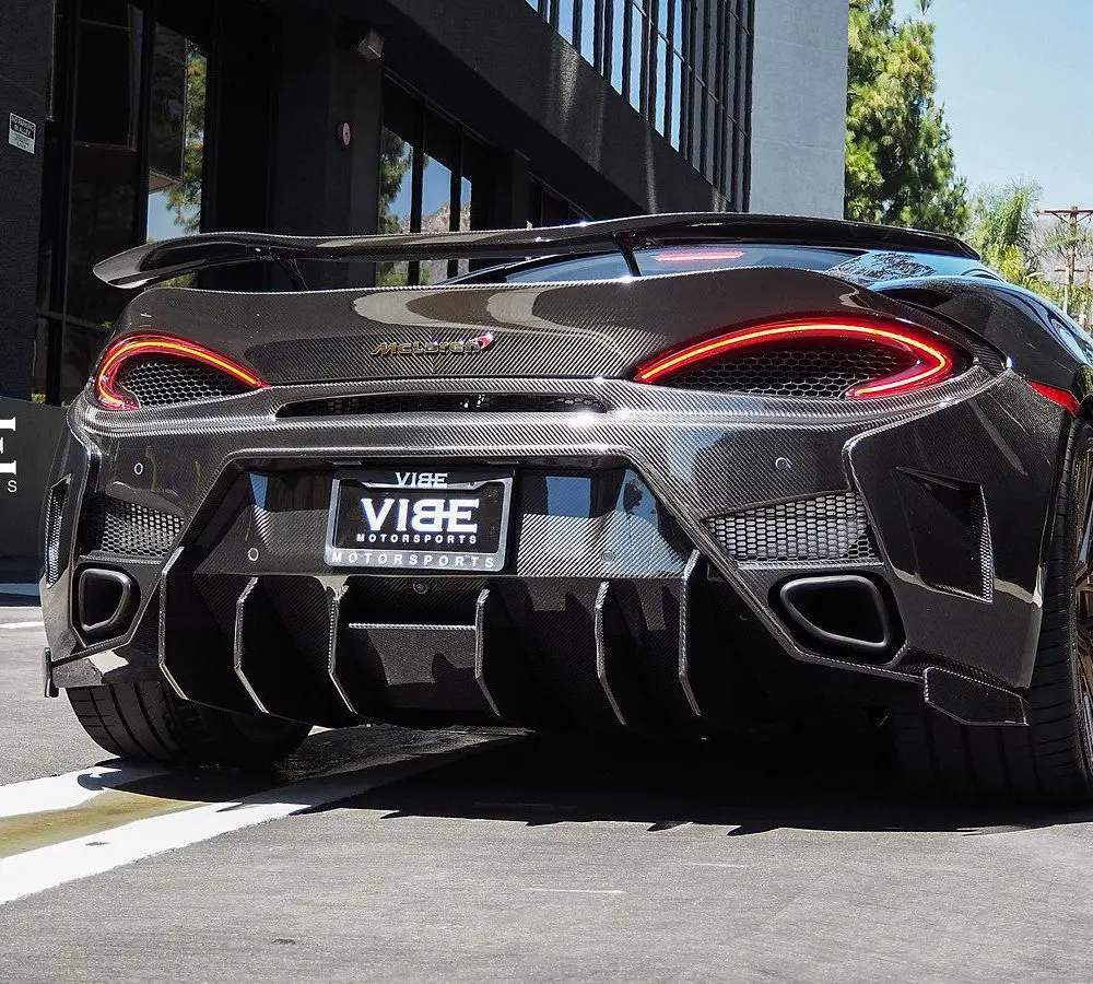Vorsteiner VX Aero Carbon Fiber Rear Ducktail Spoiler for McLaren 570S