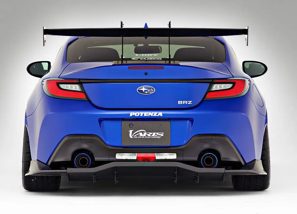 Varis ARISING-2 Carbon Rear Diffuser with Shroud Set for ZD8 Subaru BRZ ...