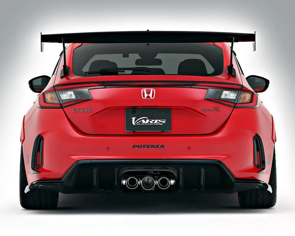 Varis ARISING-1 Carbon Exhaust Heat Shield for FL5 Honda Civic Type R ...