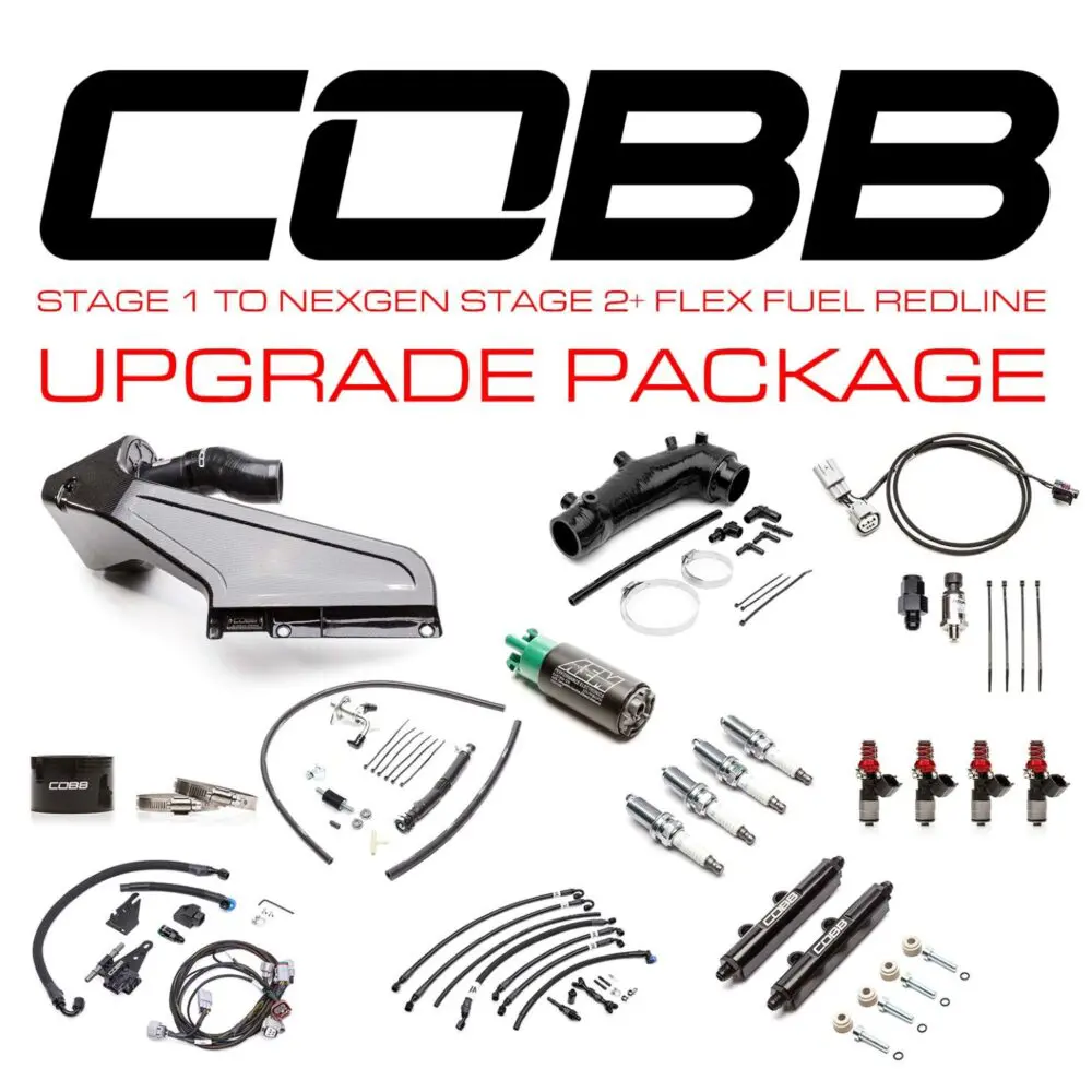 COBB Tuning Stage 1 Power Package to NexGen Stage 2 with Flex Fuel ...