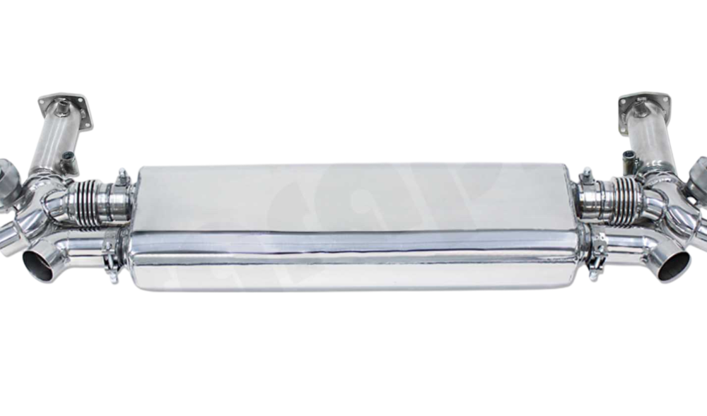 CARGRAPHIC Valved Turbo-Back Exhaust System w/ Race Cats for 991 ...