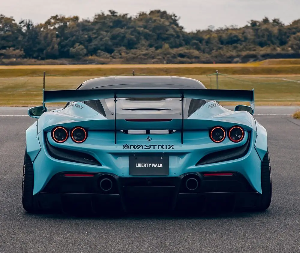 Liberty Walk LB-WORKS Ver. 1 GT-Wing for Ferrari F8 Tributo
