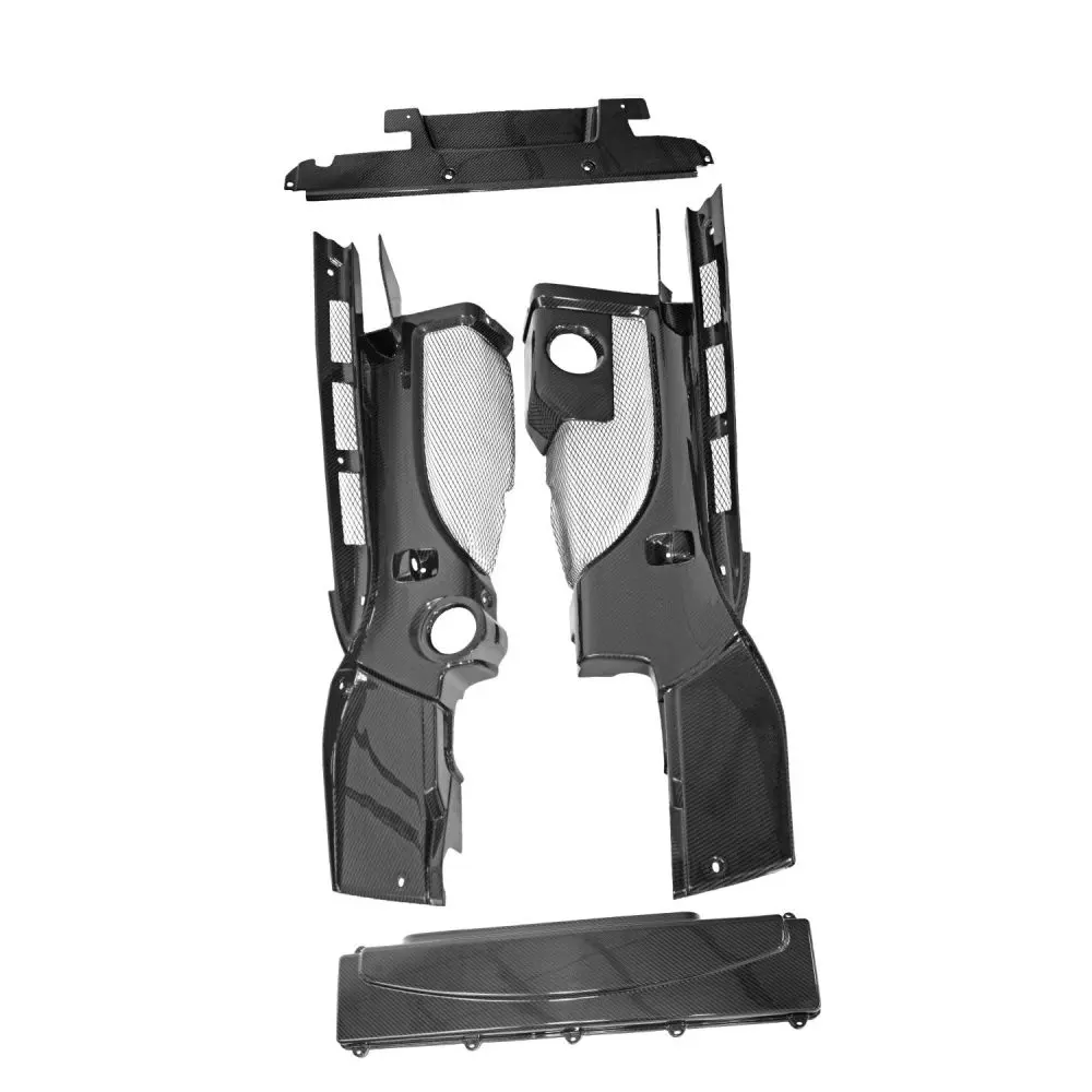 Exotic Car Gear Carbon 4-Piece Engine-Bay Panels for Type-42 Audi R8 ...