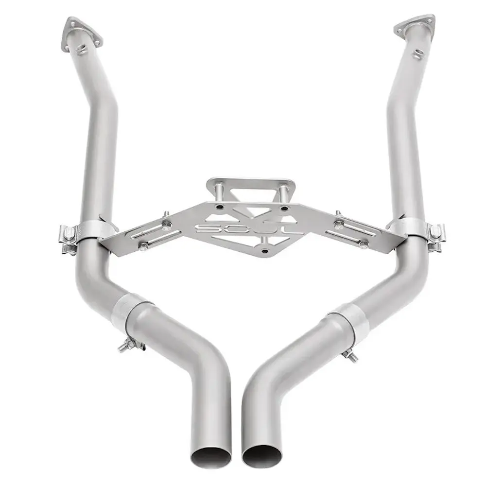 SOUL Performance Spec Race Exhaust System for 986 Porsche Boxster (with ...