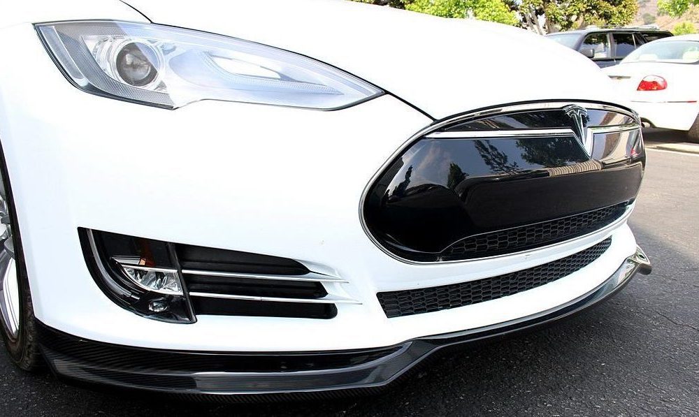 APR Performance Carbon Fiber Front Lip for Tesla Model S - Bulletproof ...