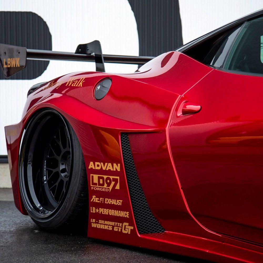 Liberty Walk LB-Silhouette GT Widebody Kit for Ferrari 458 Italia ...