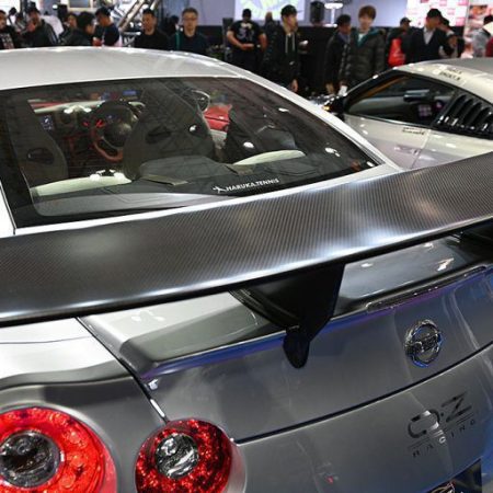 Top Secret GT Wing ST2 (High Mount Ver) for 2009-19 Nissan GT-R [R35 ...