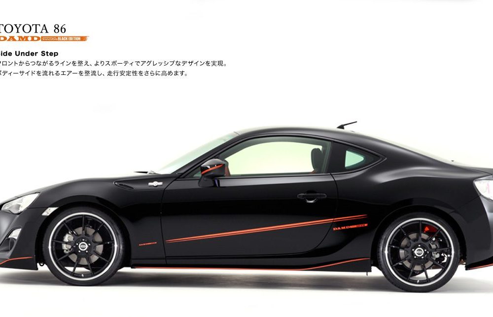 DAMD 3 Piece Body Kit for 2011-20 Toyota GT86/FR-S [ZN6] - Bulletproof ...