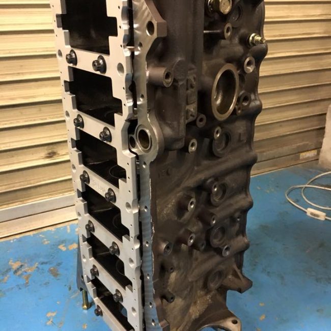 DoLuck 2JZ-GTE Billet Ladder Frame and Main Caps for 1993-2002 Toyota ...