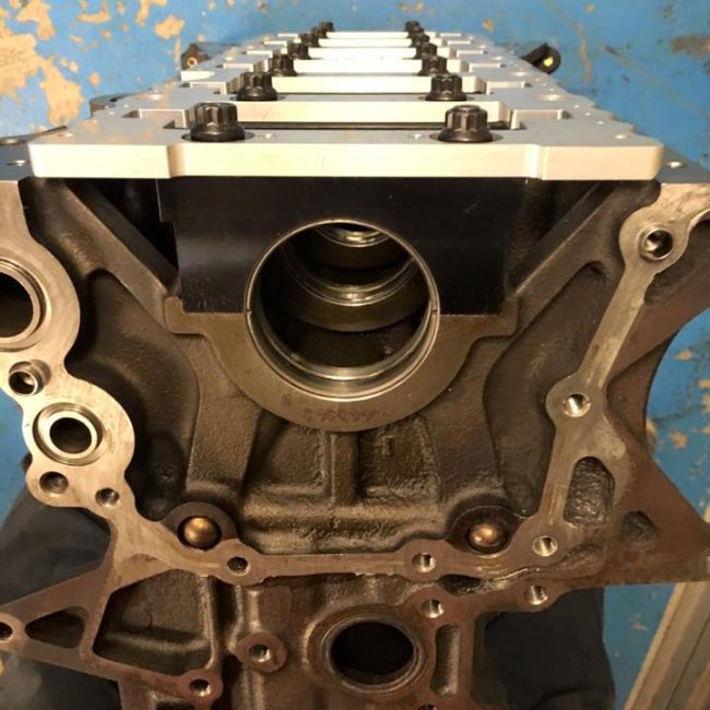 DoLuck 2JZ-GTE Billet Ladder Frame and Main Caps for 1993-2002 Toyota ...