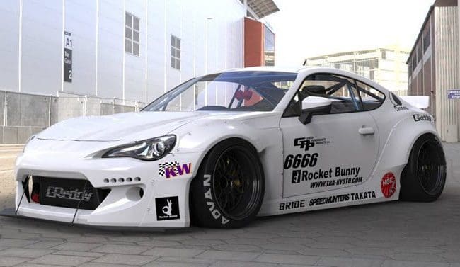 Rocket Bunny Widebody Kit Version 2 for 2013-20 Toyota 86/FR-S [ZN6 ...