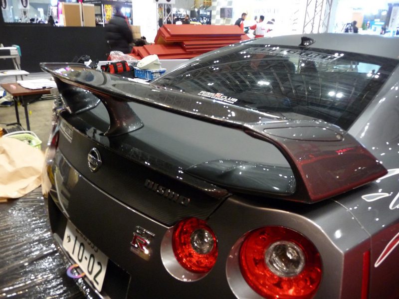 Top Secret Rear Wing (FRP) for 2009-19 Nissan GT-R [R35] - Bulletproof ...