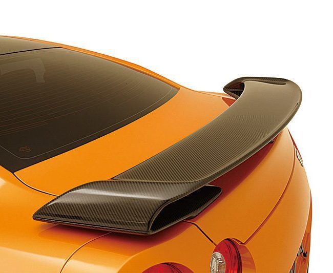 Zele Dry Carbon Fiber Rear Wing for 2009-19 Nissan GT-R [R35 ...