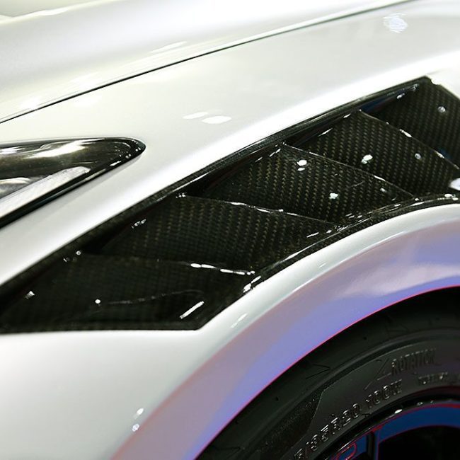 Top Secret Wide Front Fender for 2017+ R35 Nissan GT-R - Bulletproof ...