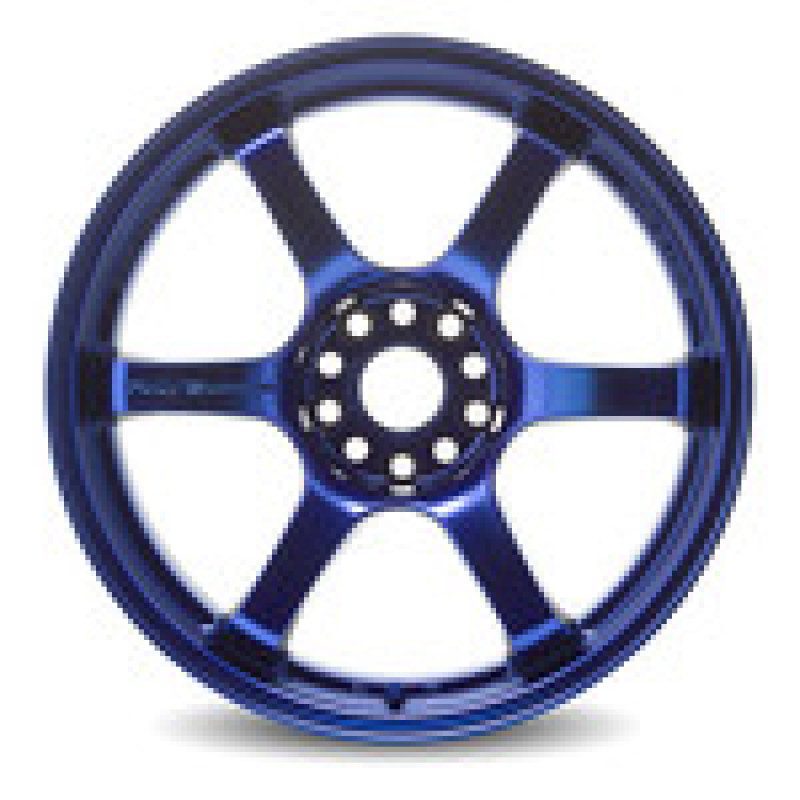 Gram Lights 57DR 19x9.5 +25 5-120 Spatta Blue - Bulletproof Automotive