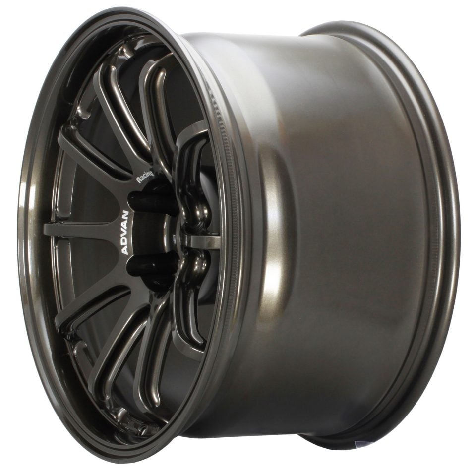 Advan Racing RS-DF Progressive Titanium Black Wheel (19x10 5-114.3 +35 ...