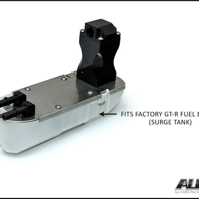 AMS Performance Omega Brushless Single Fuel Pump System R35 Nissan GT-R ...