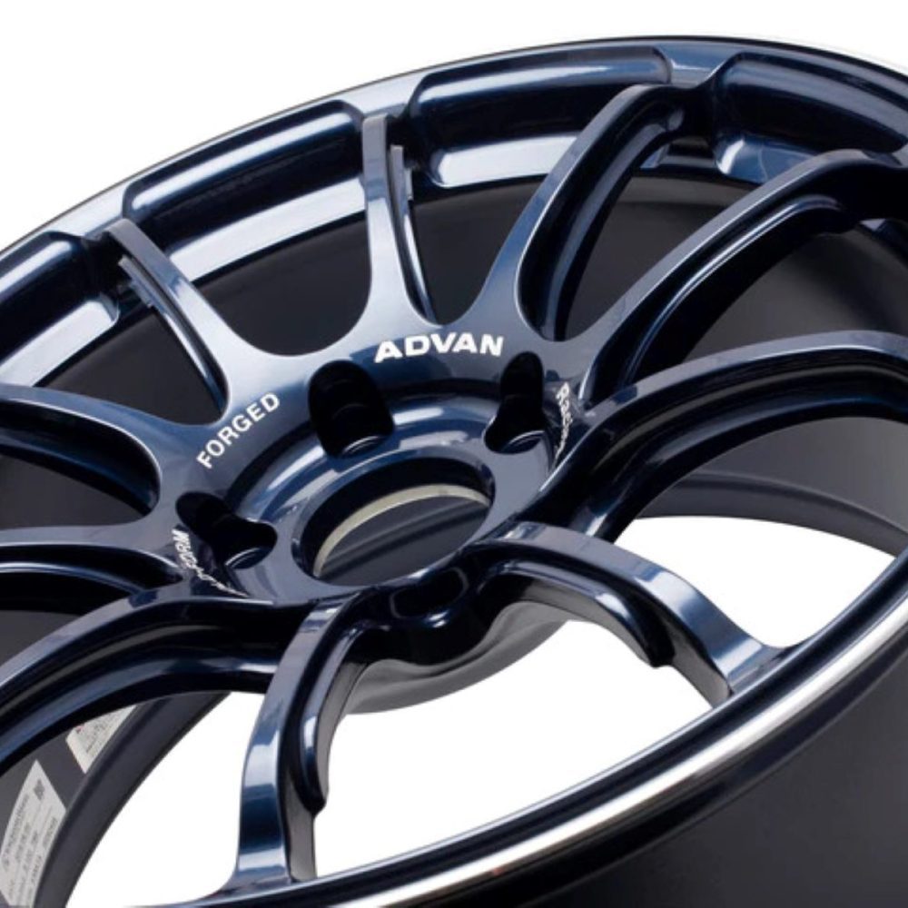 Advan Racing RZII Indigo Blue Wheel (18x10.5 5-114.3 +15) - Bulletproof ...