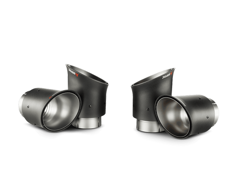 Akrapovic Slip-On Line Titanium Exhaust System w/ Carbon Fiber Tail ...