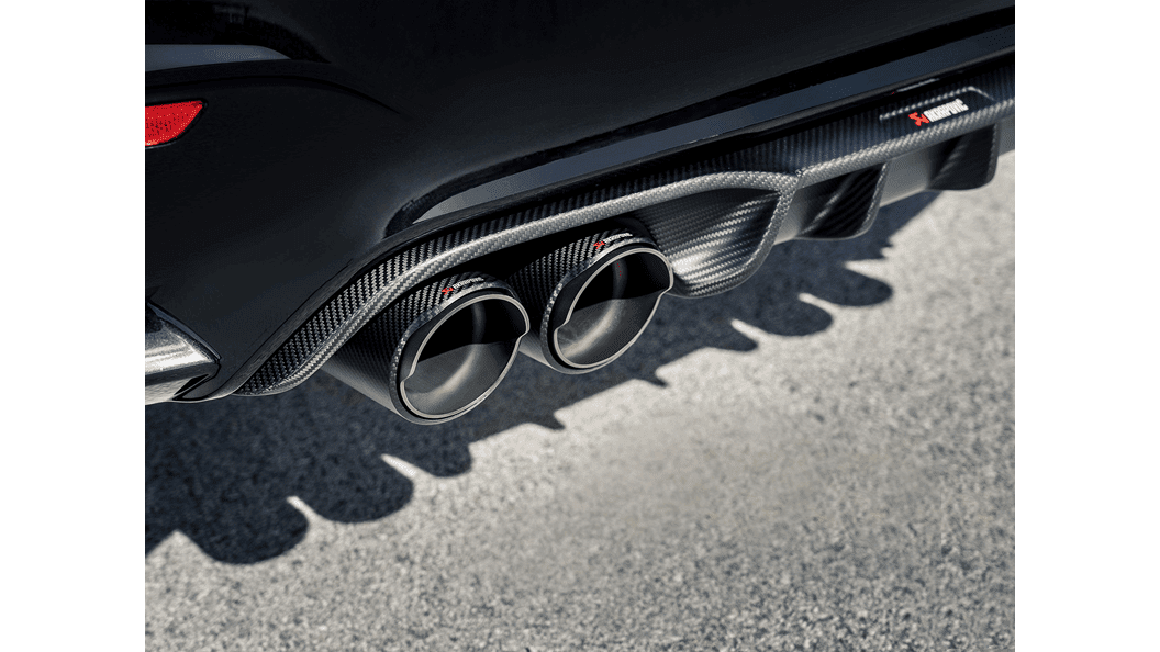 Akrapovic Slip-On Line Titanium Exhaust System w/ Carbon Fiber Tail ...