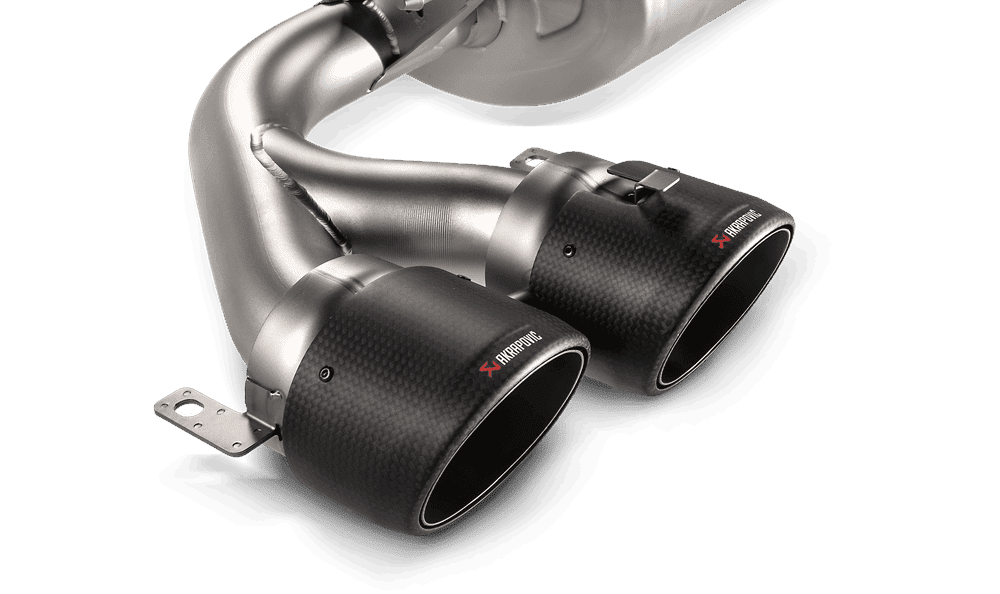 Akrapovic Slip-On Line Titanium Exhaust System w/ Carbon Titanium Tail ...
