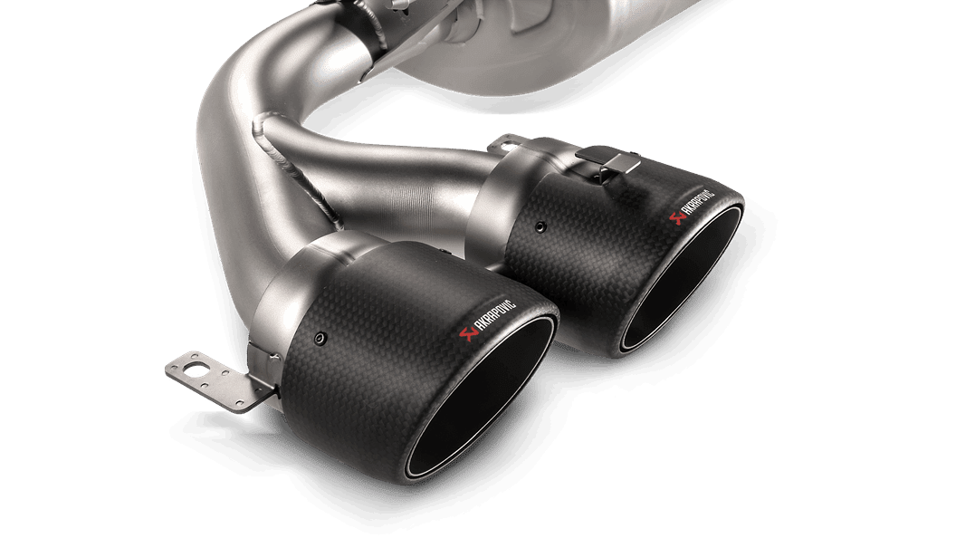 Akrapovic Slip-On Line Titanium Exhaust System w/ Carbon Titanium Tail ...