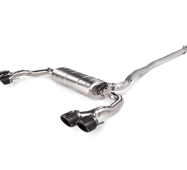 Akrapovic Evolution Line Titanium Exhaust System w/ Carbon Titanium ...