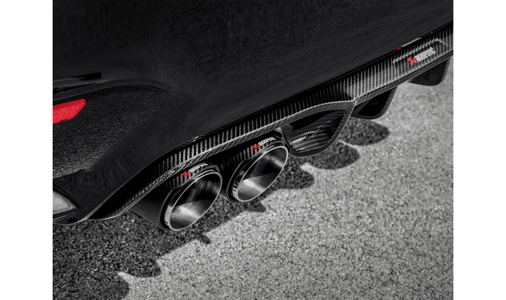 Akrapovic High Gloss Carbon Fiber Rear Diffuser for F80 / F82 / F83 BMW ...