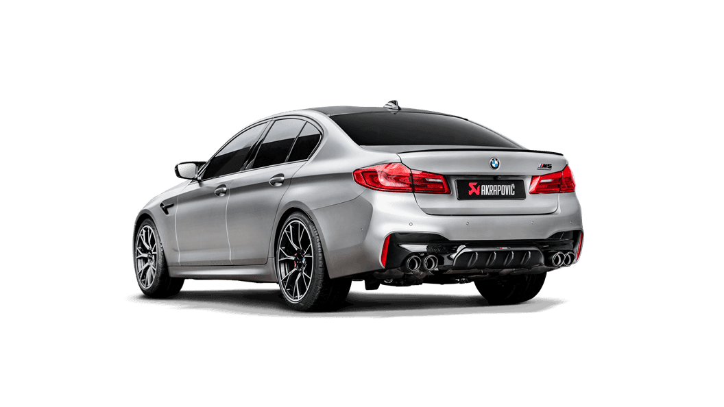 Akrapovic Slip-On Line Titanium Exhaust System for F90 BMW M5 & M5 ...