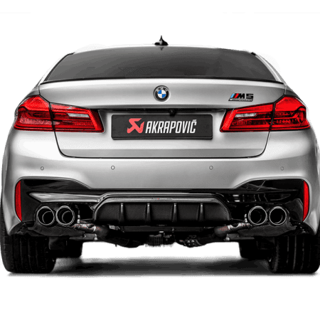 Akrapovic Slip-On Line Titanium Exhaust System for F90 BMW M5 & M5 ...