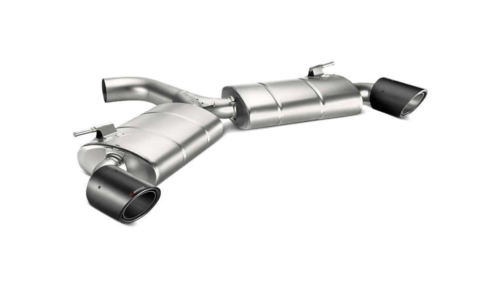 Akrapovic Slip-On Line Titanium Exhaust System w/ Carbon Fiber Tail ...