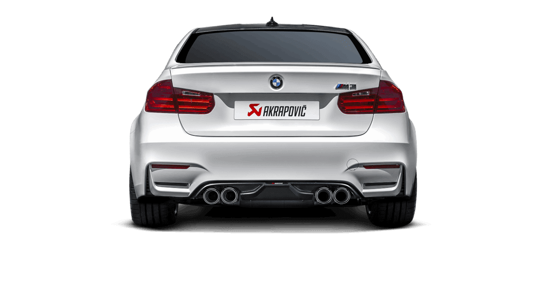 Akrapovic Slip-On Line Titanium Exhaust System for F80 / F82 / F83 BMW ...