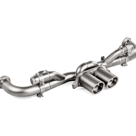 Akrapovic Slip-On Race Line Titanium Exhaust with Titanium Headers ...