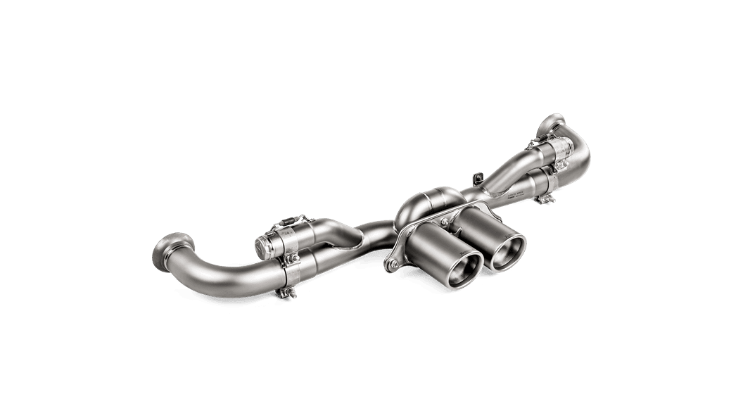 Akrapovic Slip-On Race Line Titanium Exhaust with Titanium Headers ...