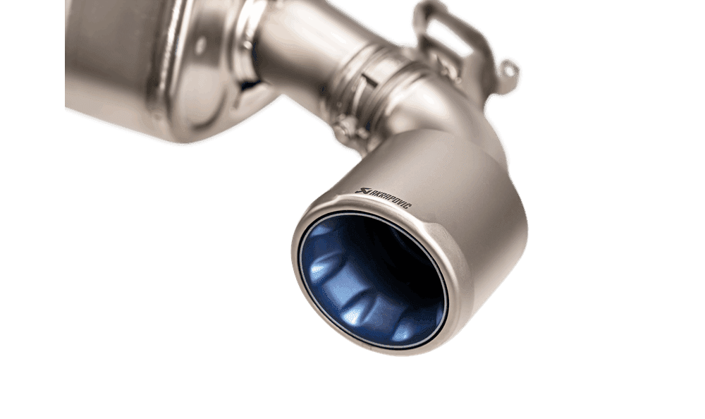 Akrapovic Slip-On Line Titanium Exhaust System w/ Titanium Tail Pipes ...