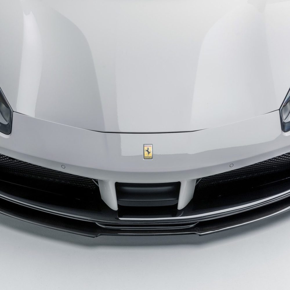 Vorsteiner Diavolo Aero Carbon Fiber Front Spoiler for Ferrari 488 ...