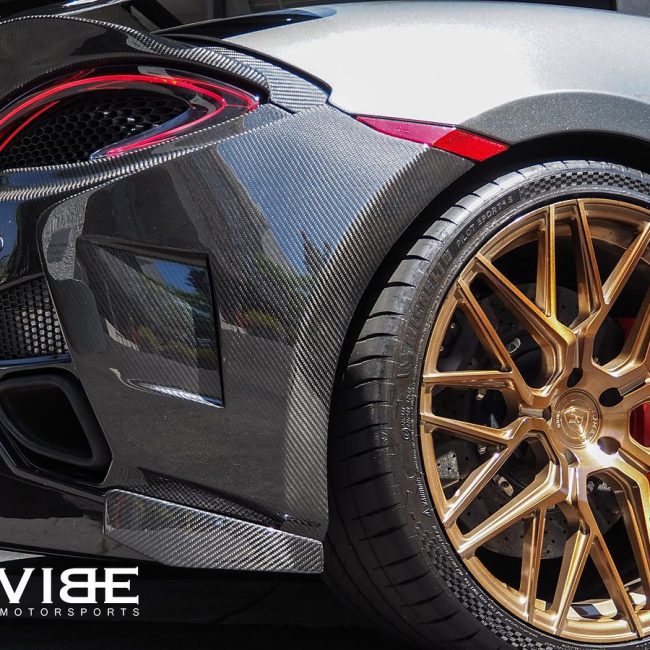 Vorsteiner VX Aero Carbon Fiber Rear Ducktail Spoiler for McLaren 570S ...