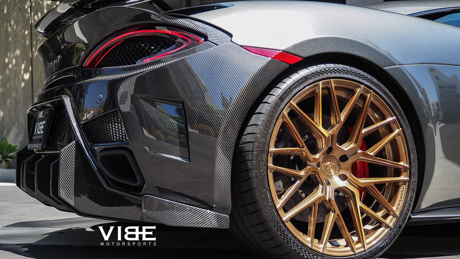 Vorsteiner VX Aero Carbon Fiber Rear Ducktail Spoiler for McLaren 570S ...