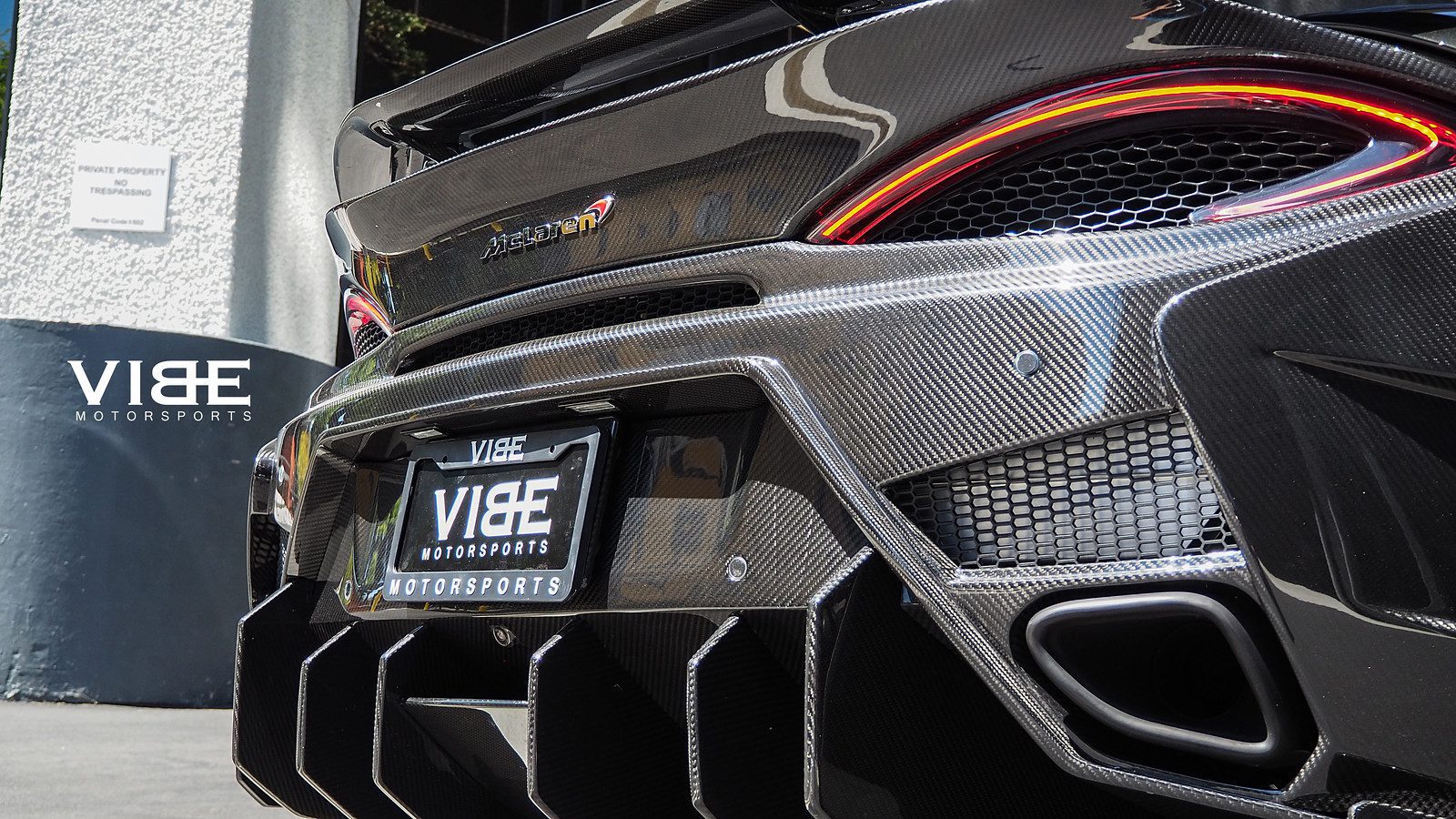 Vorsteiner VX Aero Carbon Fiber Rear Ducktail Spoiler for McLaren 570S ...
