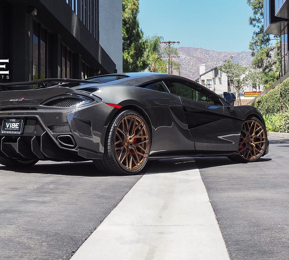 Vorsteiner VX Aero Carbon Fiber Rear Ducktail Spoiler for McLaren 570S ...