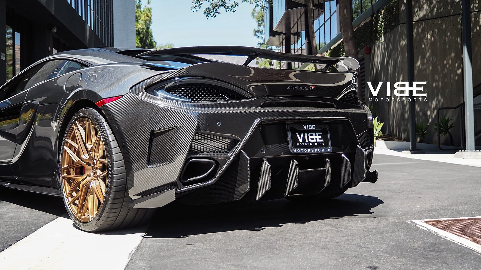 Vorsteiner VX Aero Carbon Fiber Rear Ducktail Spoiler for McLaren 570S ...
