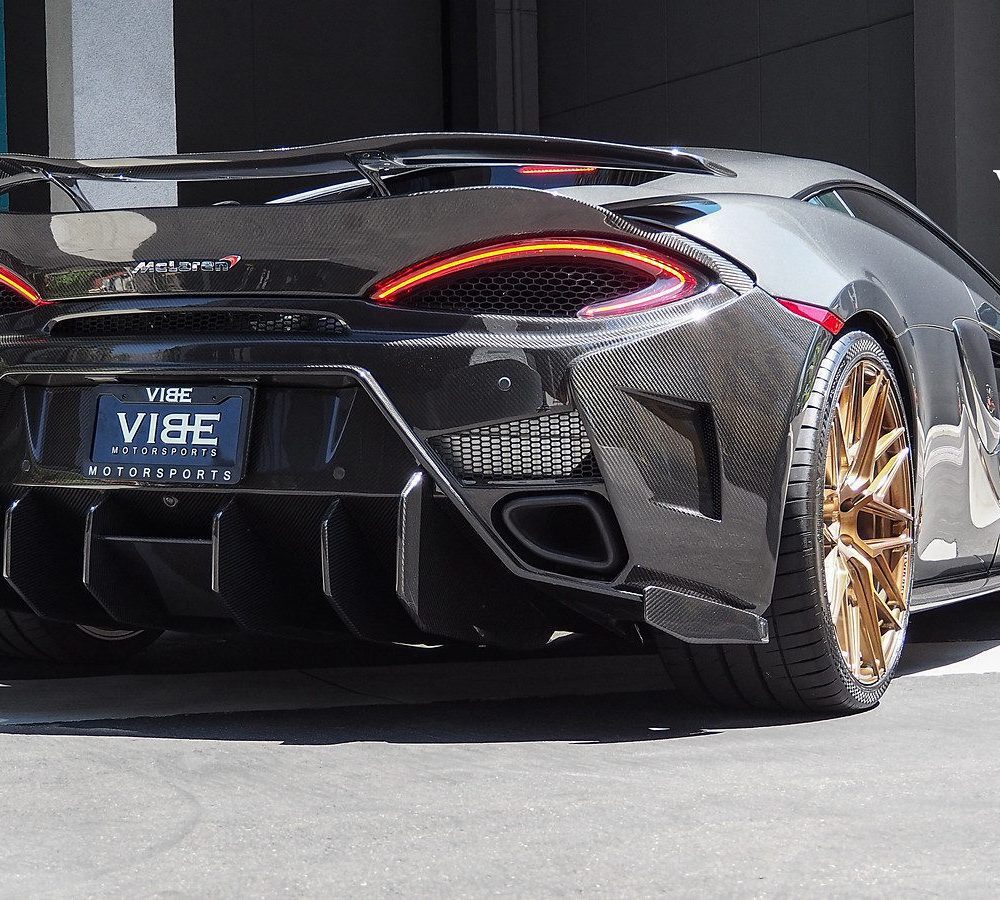 Vorsteiner VX Aero Carbon Fiber Rear Ducktail Spoiler for McLaren 570S ...